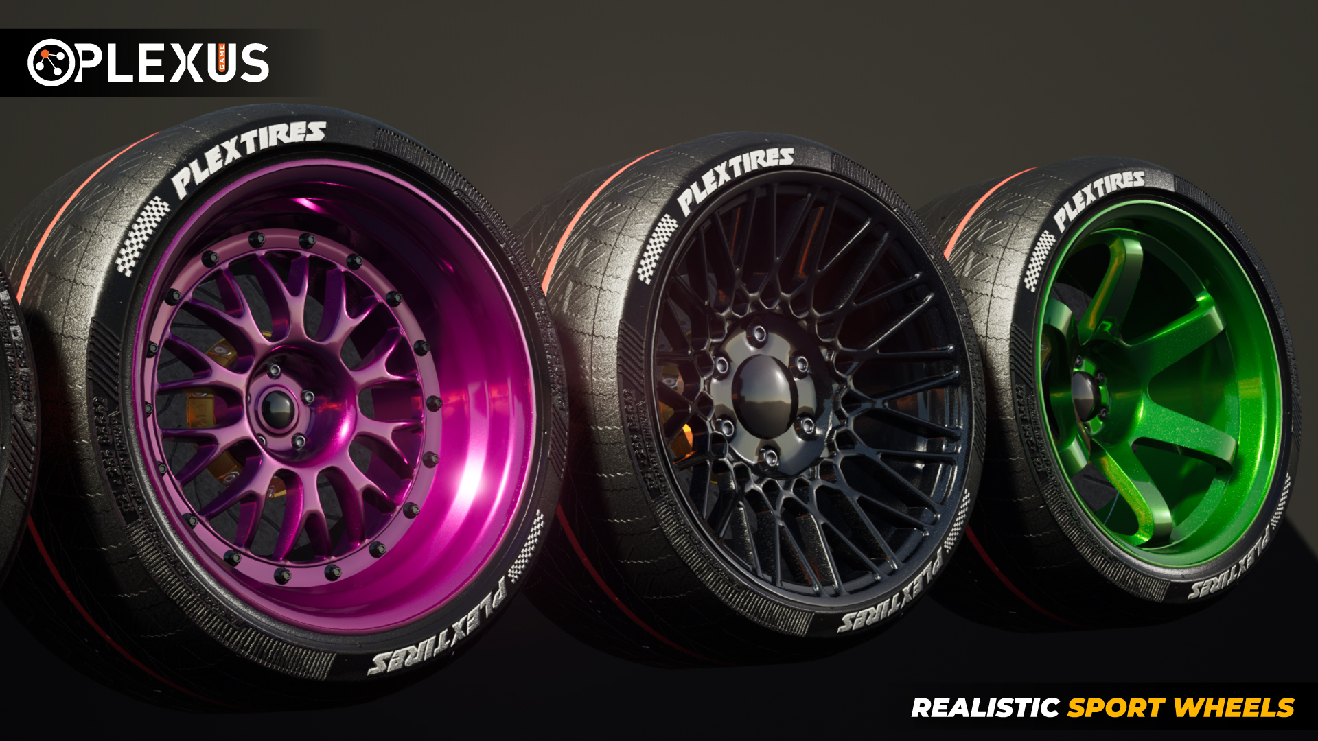 REALISTIC SPORT WHEELS - UNREAL ENGINE ASSET STORE PLEXUS