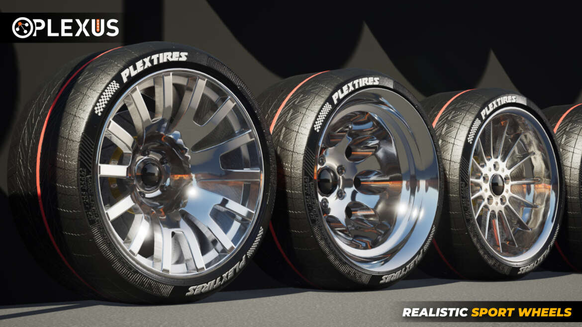REALISTIC SPORT WHEELS - UNREAL ENGINE ASSET STORE PLEXUS