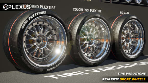 REALISTIC SPORT WHEELS - UNREAL ENGINE ASSET STORE PLEXUS