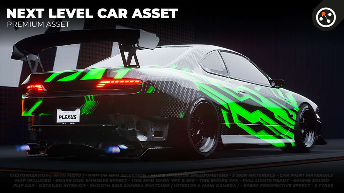 UNREAL ENGINE 5 PREMIUM RACE CAR ASSET PUNISHER