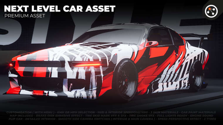 UNREAL ENGINE 5 PREMIUM RACE CAR ASSET PUNISHER