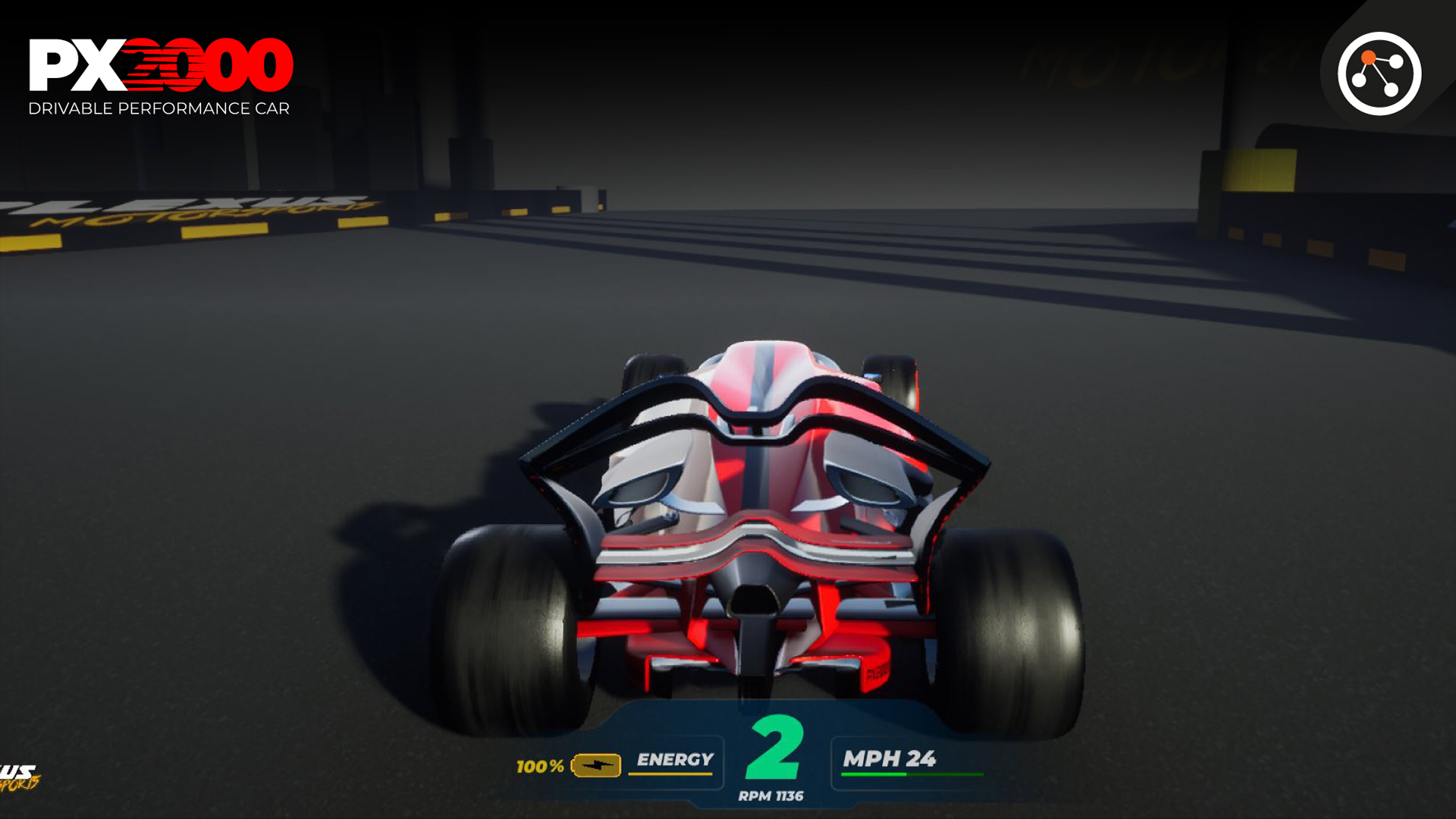UNREAL ENGINE 5 ASSET FORMULA1 CAR PX2000